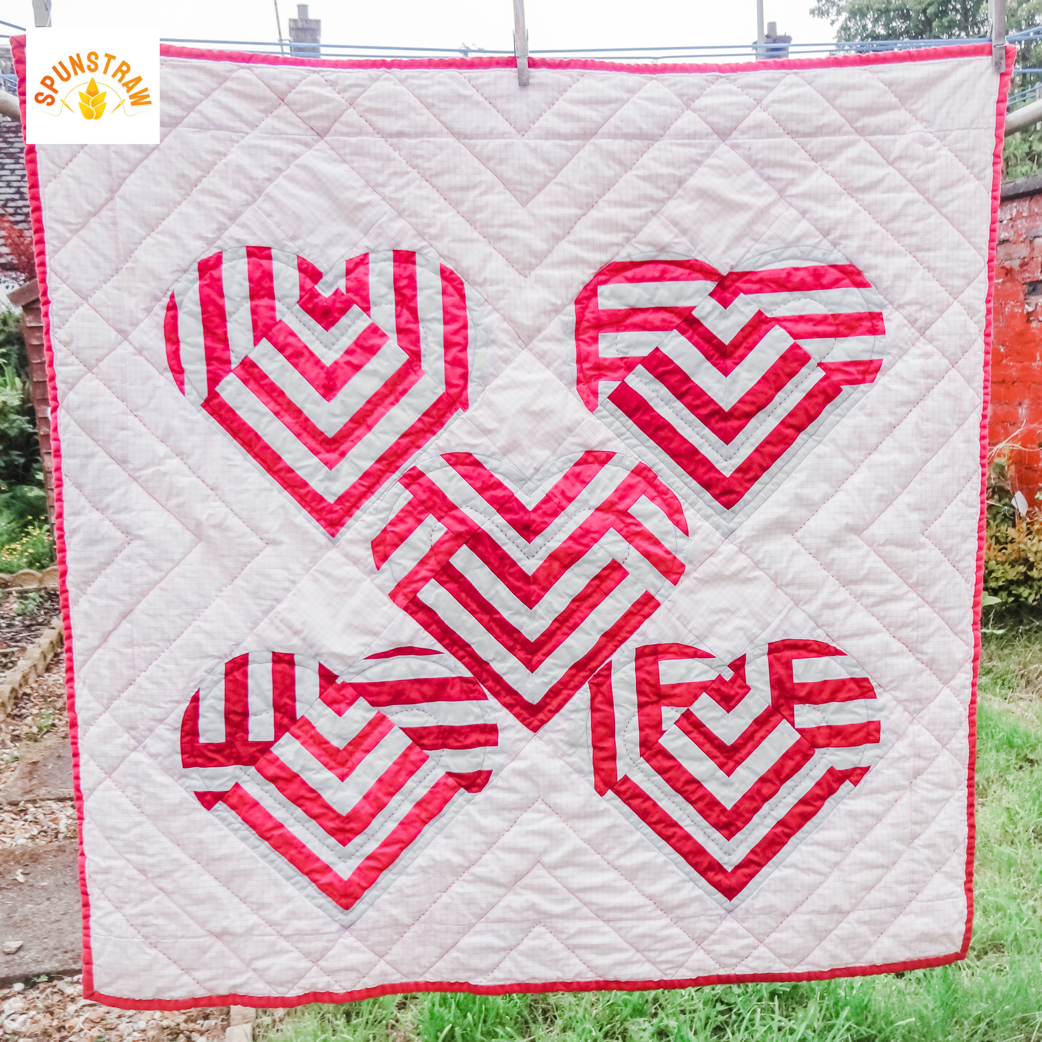 Love & Stitches Quilt - SPUNSTRAW